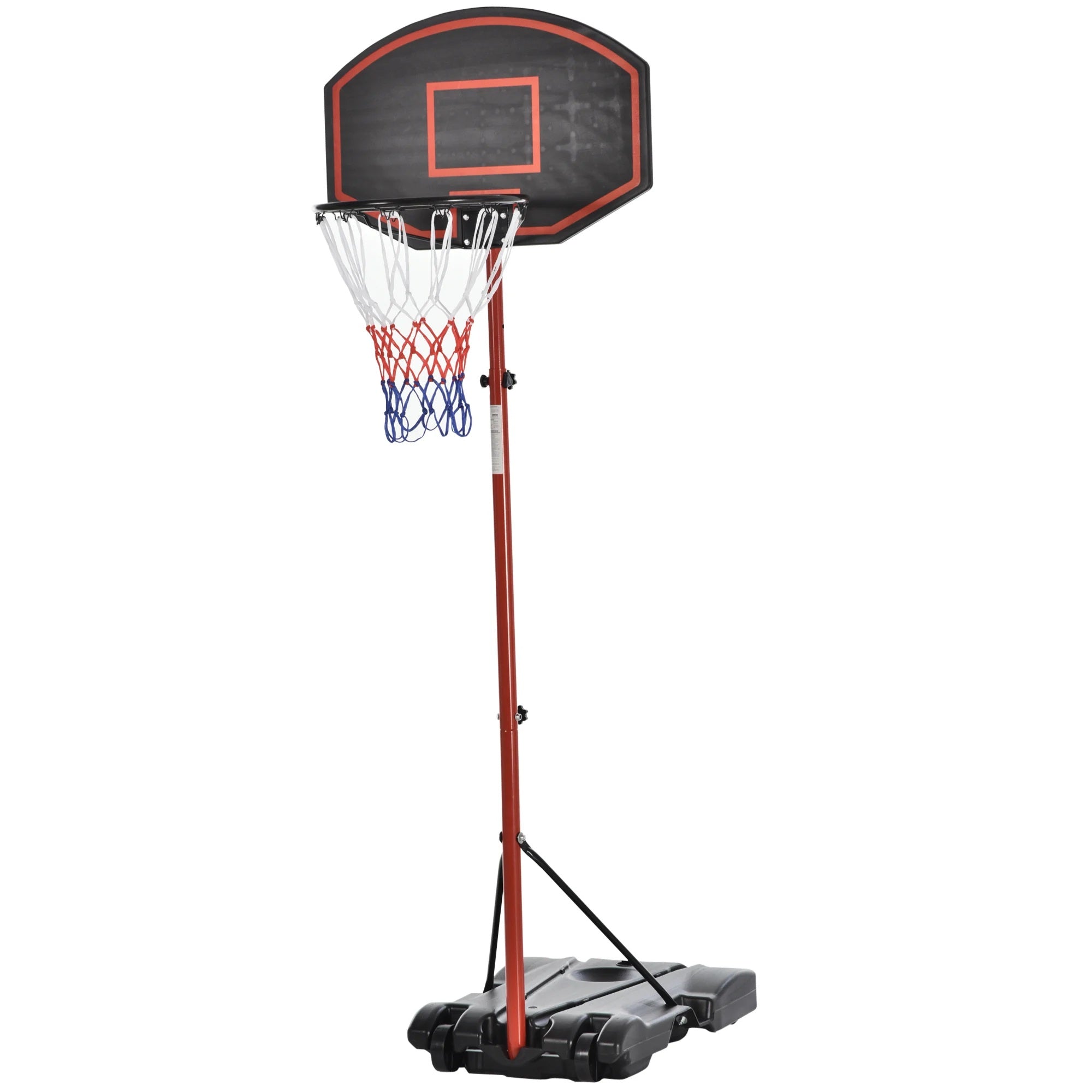 Adjustable Height Basketball Net 6.6 - 8.2ft Hoop Height